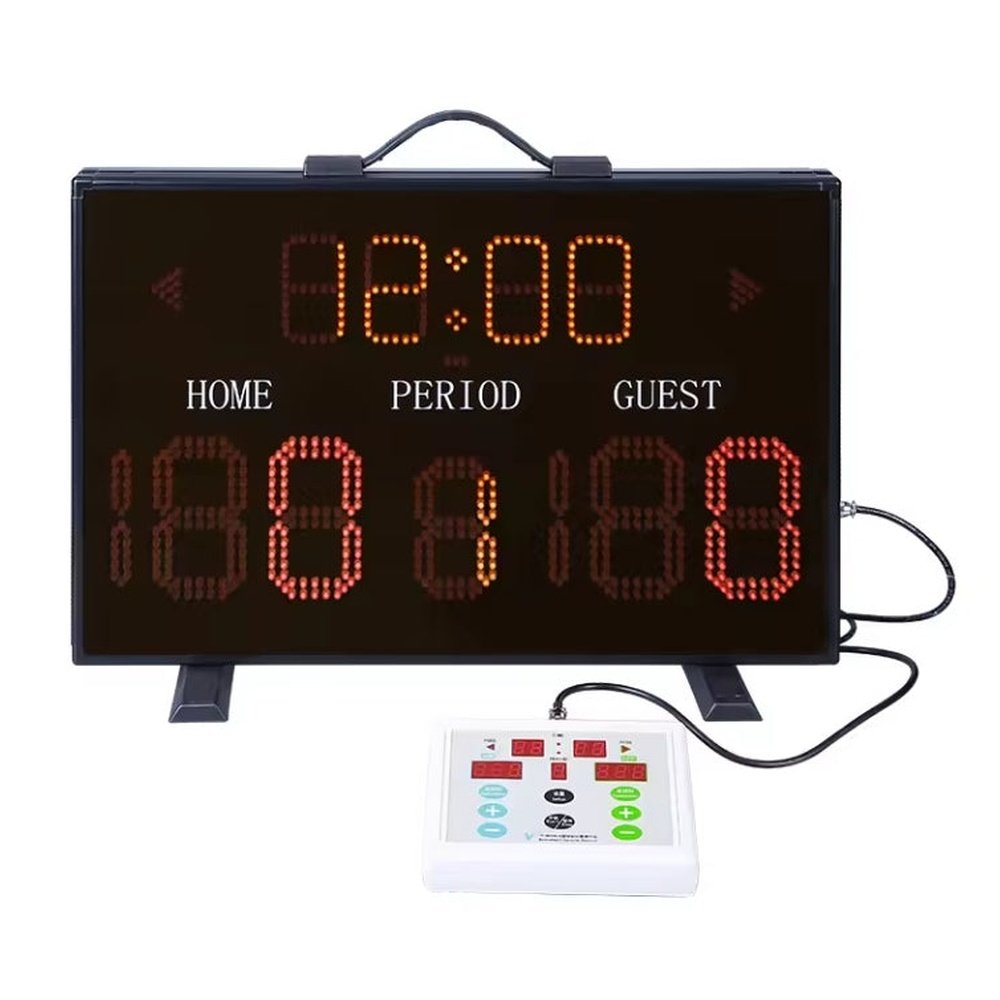 LEAP Scoreboard Single-Side Basketball Scoreboard For Basketball With ...