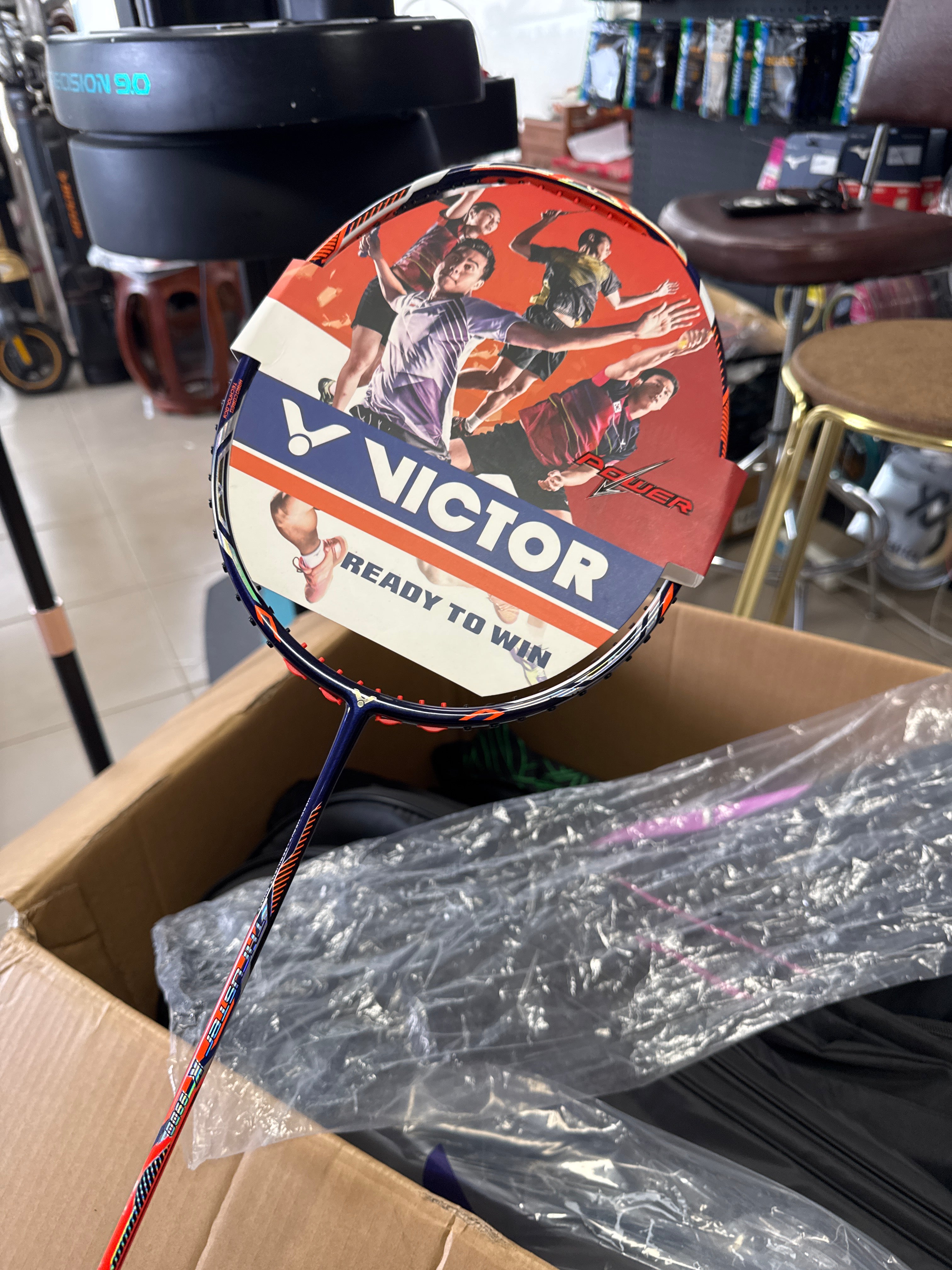 VICTOR Thruster K 9900 Badminton Racket 4UG5 – SP x SPORT