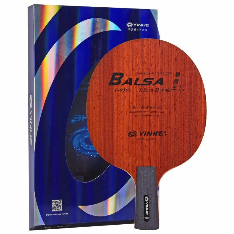 YINHE T-9 PRO Red Rosewood Surface Material Table Tennis Blade – SP x SPORT