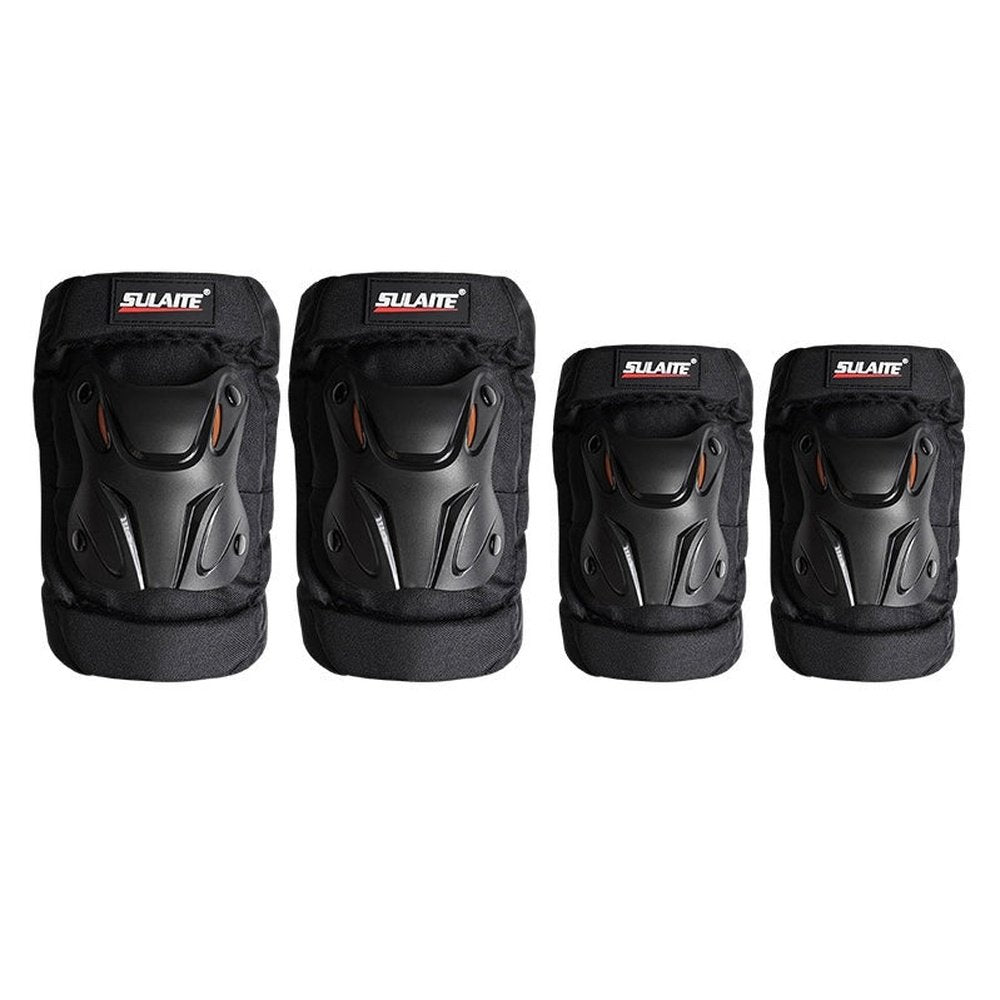 SULAITE Motorcycle Guard Knee Pads Elbow Pads Bicycle Cycling Bike Rac ...