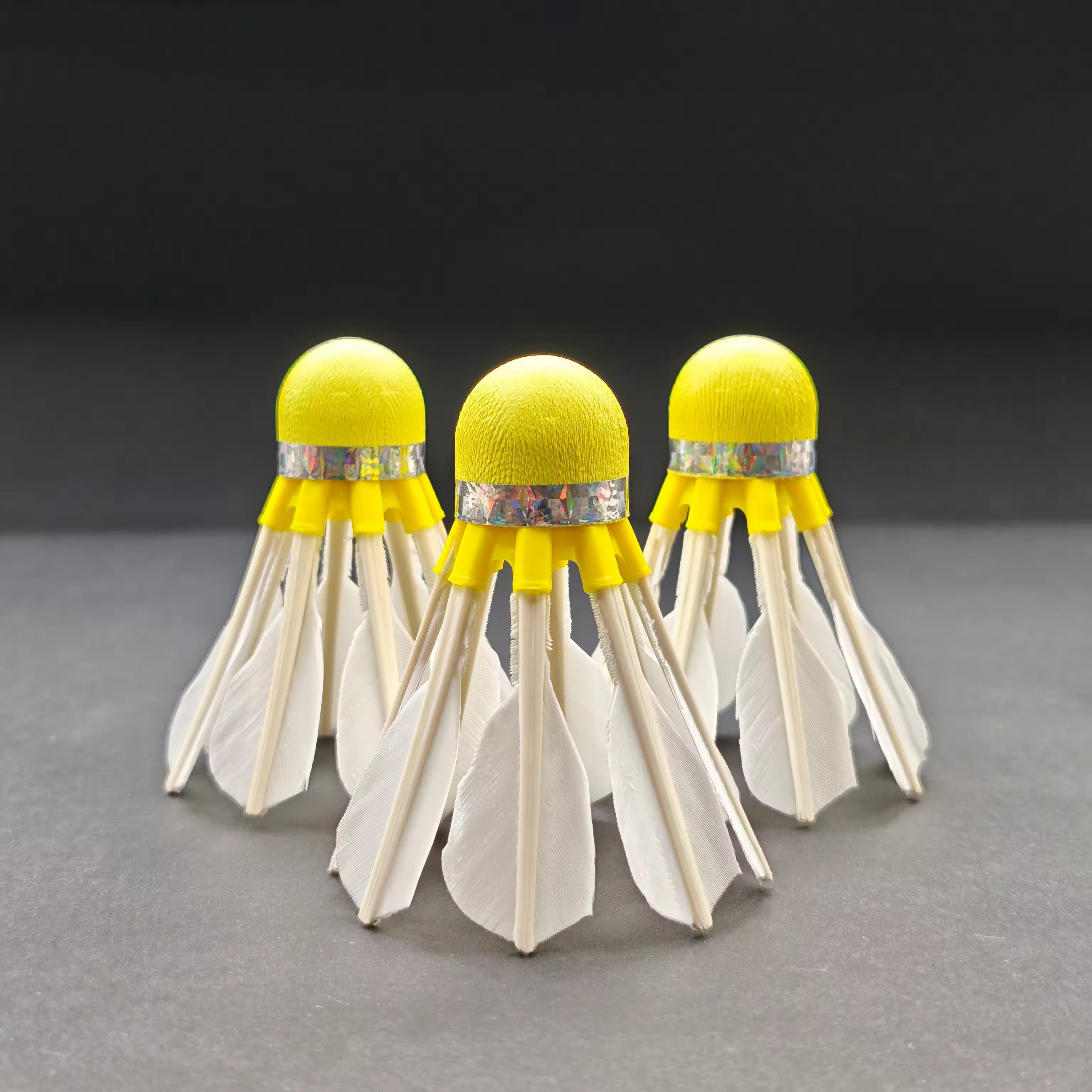 Natural Feather Badminton Shuttlecock Indoor Sport PlayPack 3 High Qua ...