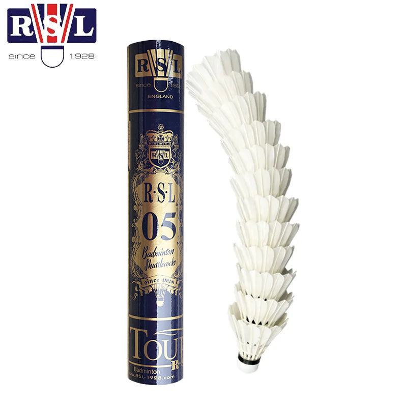 RSL 12 PCS RSL05 Badminton Goose Feather Badminton Shuttlecock – SP x SPORT
