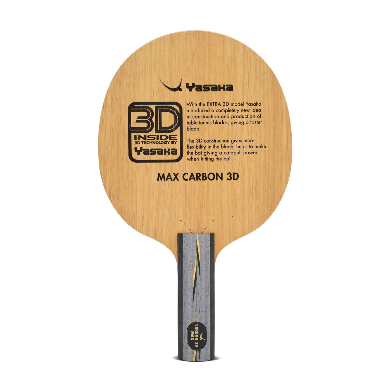 Yasaka Max Carbon 3D Table Tennis Blade – SP x SPORT