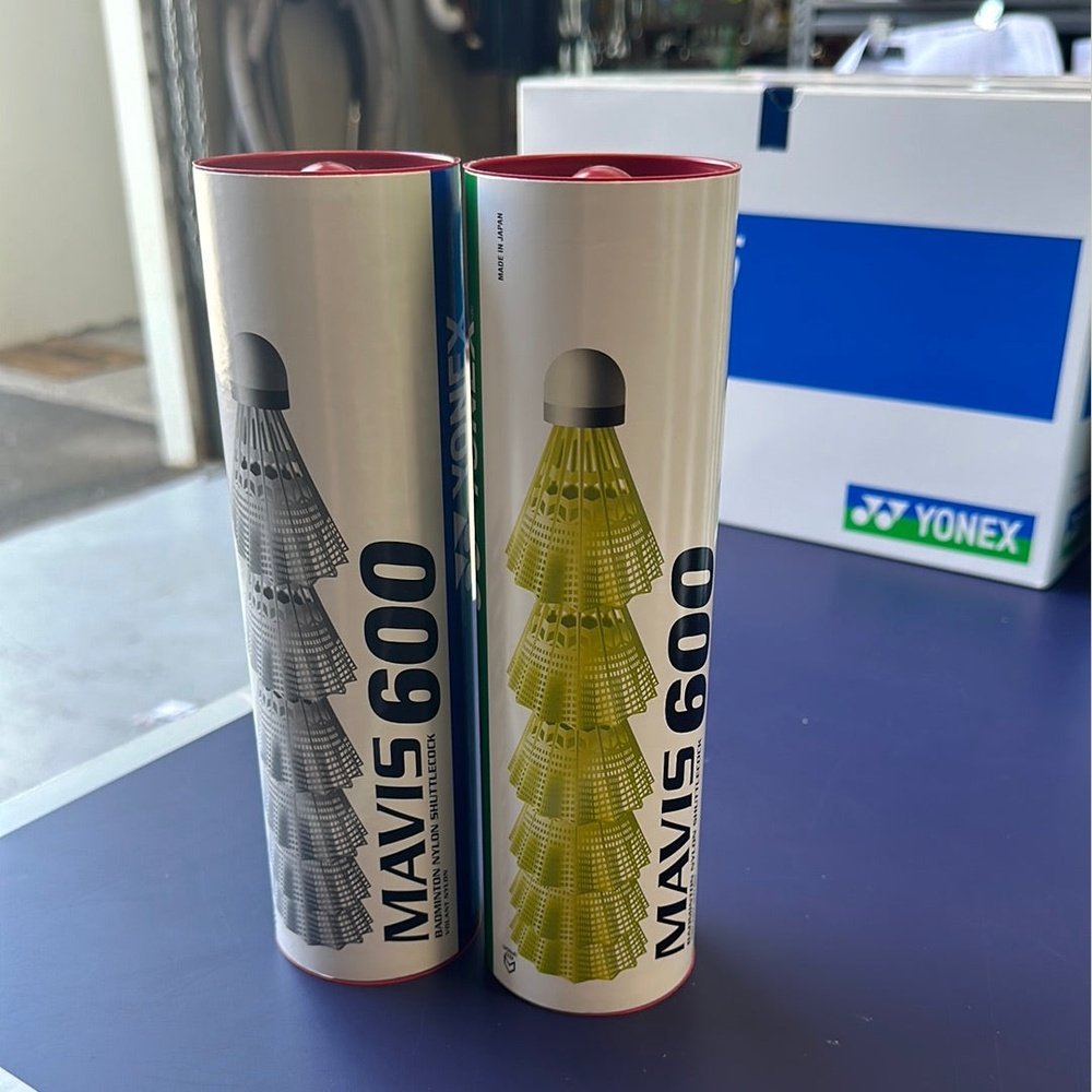 YONEX MAVIS 600 Badminton Nylon Shuttlecock 6PCS – SP x SPORT