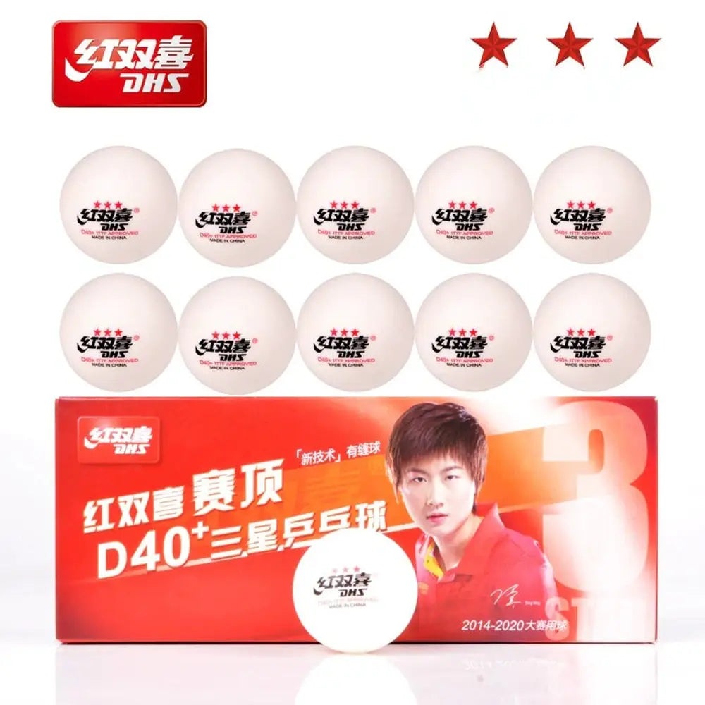 DHS 3 Star D40+ Table Tennis Balls – SP x SPORT